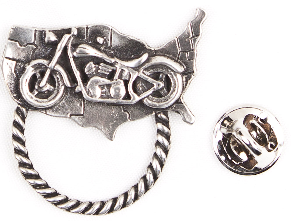 Sunglass Holder Pin Motorcycle America Warhawk Customs