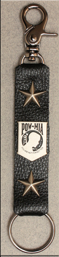 Deluxe Key Ring POW/MIA w/ Stars – Warhawk Customs