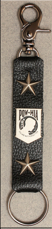 Deluxe Key Ring POW/MIA w/ Stars – Warhawk Customs