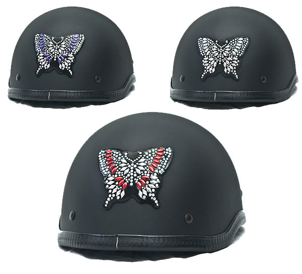 Rhinestone Helmet Patch Butterfly – Warhawk Customs